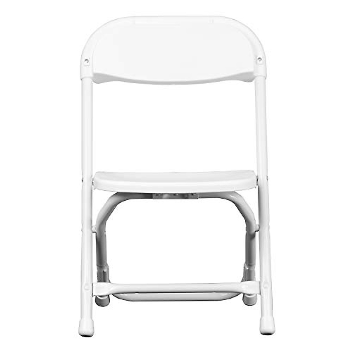 Flash Furniture Timmy 10 Pack Kids White Plastic Folding Chair