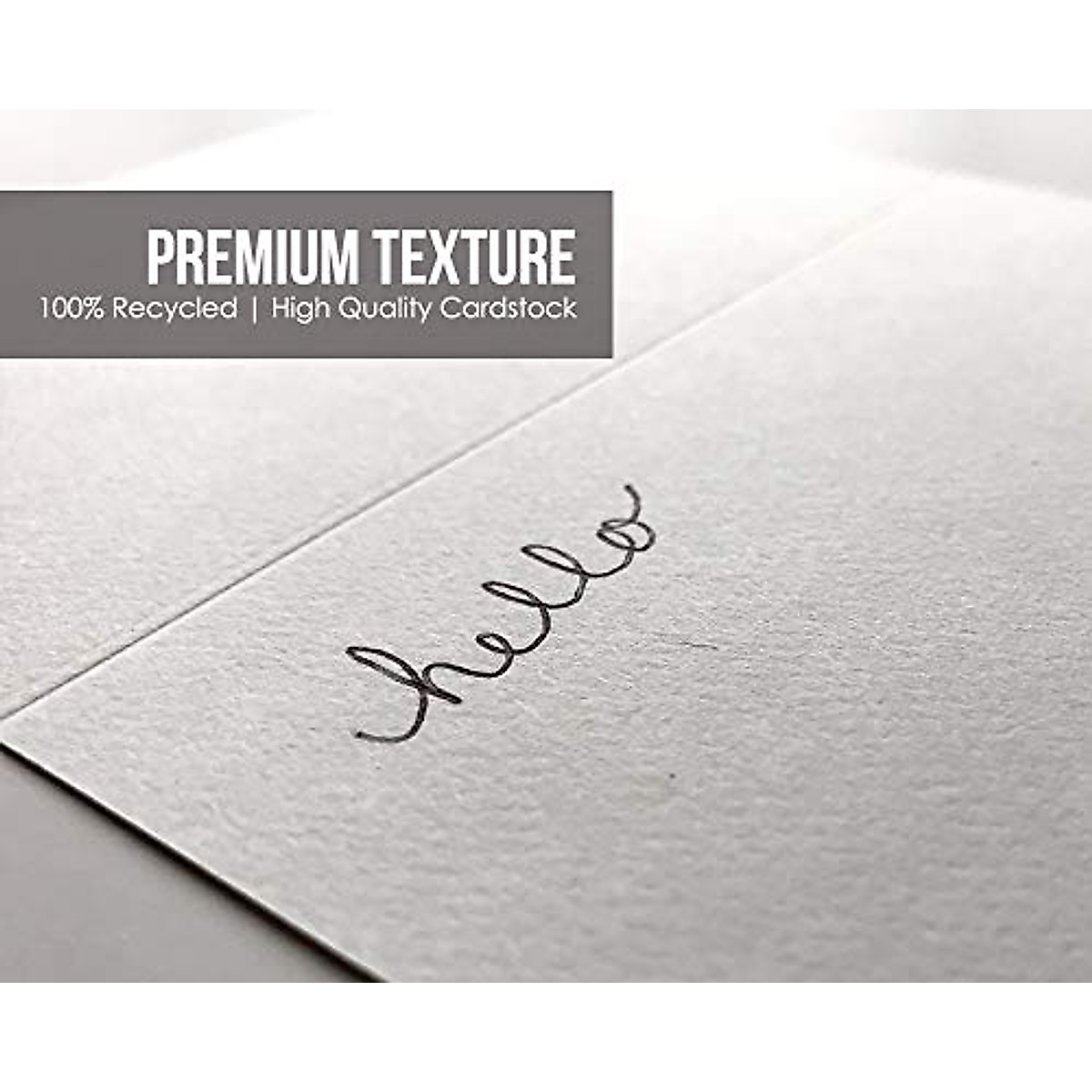 Happy Holidays Greeting Card / Gift Tag Collection - 24 Cards with Envelopes with Kraft Seals