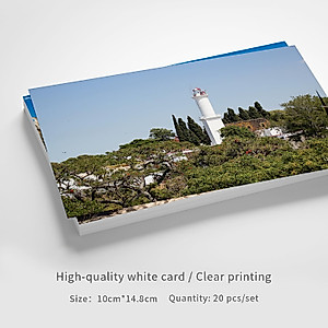 Dear Mapper Uruguay City Landscape Postcards Pack 20pc/Set Postcards From Around The World Greeting Cards for Business World Travel Postcard for Mailing Decor Gift