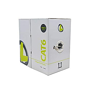 axGear New 1000Ft Cat6 Cat 6 Network Bulk Cable Ethernet LAN Patch Hight Speed Cable