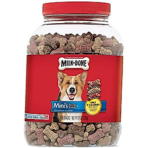 Milk-Bone Mini's Biscuits Flavor Snacks Canister (36 oz. (2 Canisters))
