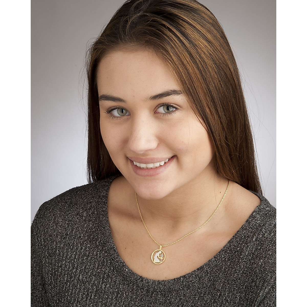 Germany Pendant & Necklace, German 50 Pfenning Hand Cut Coin