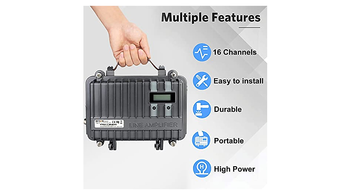 Retevis RT97 GMRS Mobile Radio Relay Communication Set, Full Duplex ...