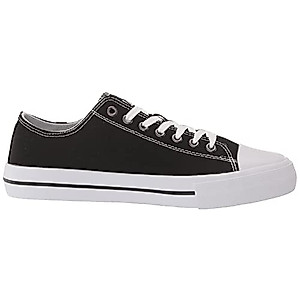 Lugz mens Stagger Lo Sneaker, Black/White, 12 US