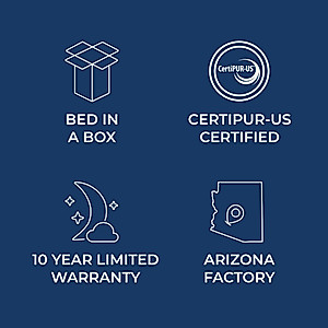 Brooklyn Bedding Select 8" Gel Memory Foam Hybrid Mattress, Twin