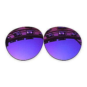 Vonxyz Lenses Replacement for Bose Rondo S/M BMD0005 Sunglass - Violet MirrorCoat Polarized