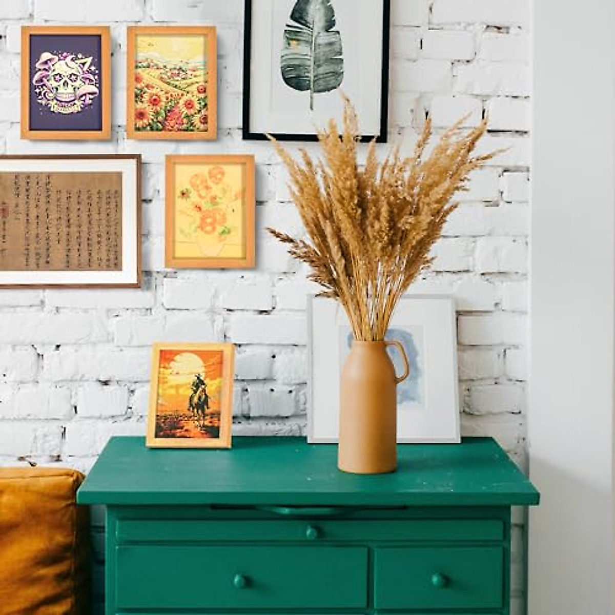 ESUE Idea Art Design Night Light for Kids or Family, Picture Desk Lamp, 8.6 inch Bedside Table Lamp, 3 Light Modes Dimmable Desktop LED for Living Room Home Office Gifts (VG-Sunflowers)