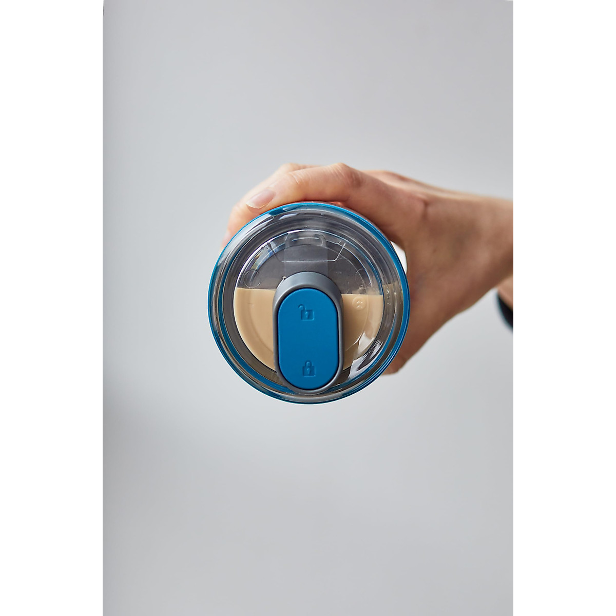 BLACK + BLUM - Insulated Tumbler - 18/8 Stainless Steel Vacuum Insulated Travel Tumbler with Leak Proof, Lockable Lid - Keeps Hot for 6hrs, Cold for 8hrs, Ocean - 600ml