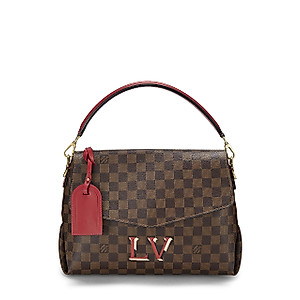 Louis Vuitton, Pre-Loved Damier Ebene Beaubourg MM, Red