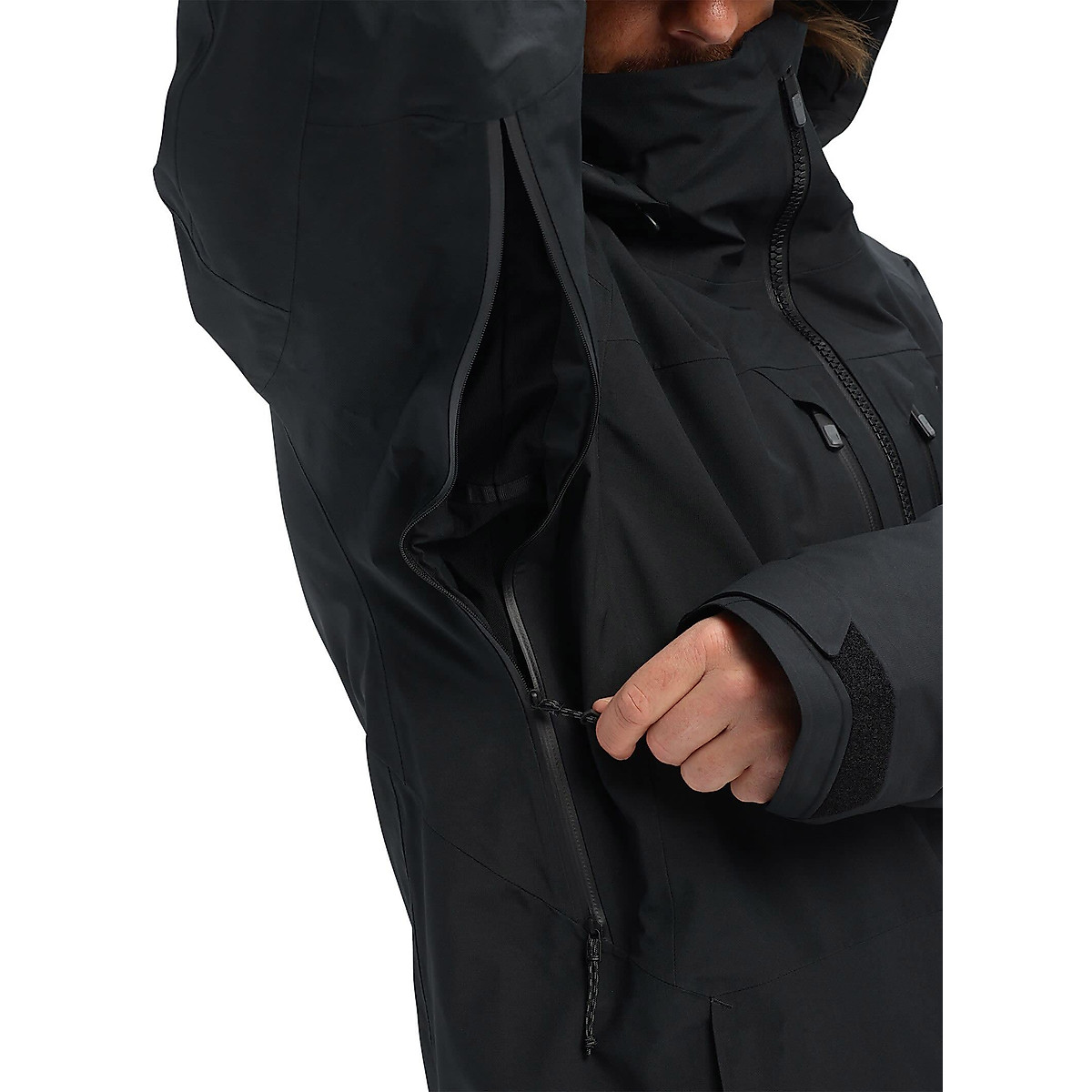 Burton Mens Ak Gore-Tex Swash Jacket, True Black New, Small