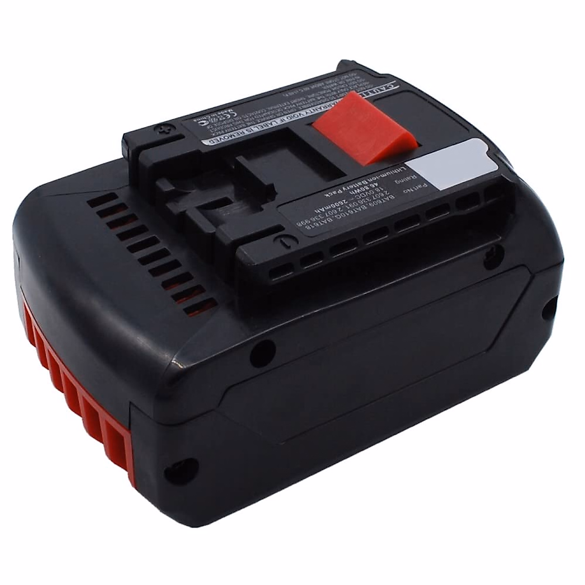 Synergy Digital Power Tool Battery, Compatible with Bosch 2 607 336 092 Power Tool, (Li-ion, 18V, 2600mAh), Replacement for Bosch 2 607 336 091, 2 607 336 092, 2 607 336 169 Battery