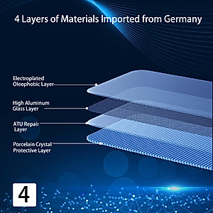 Fhyeugfy[2 Pack screen protector for PlayStation Portal ＆ Ps Portal Screen Protector, [Anti Scratch] [ HD Tempered Glass]