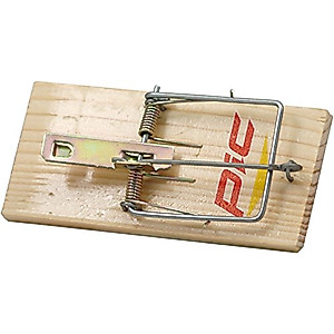 PIC Wood Mouse Traps, 4 Count