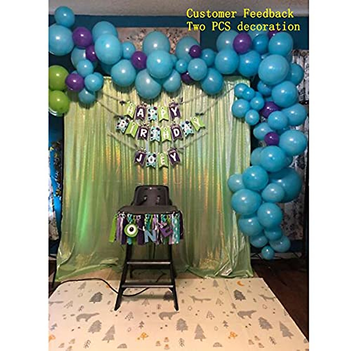 LQIAO Bling Laser 5x7ft Silver Backdrop Holographic Fabric Background Shimmer Photography Booth Photo Background Props Curtain/Backdrop Makeup Vides Shooting Bling Teenage Heart