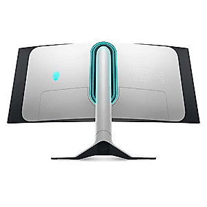 Alienware AW3423DW 34.18-inch Quantom Dot-OLED Curved Gaming Monitor, 3440x1440 pixels at 175Hz, Lunar Light (Renewed)