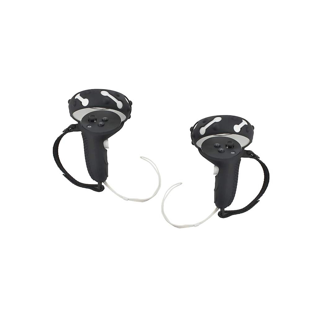 Damaila Protective Handle Cover for Oculus Quest 2 VR,Non-Slip and Drop-Proof Silicone Protective Cover,Shock Absorber