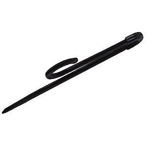 NAHANCO SH1-100 Plastic Sock Hangers, 3 1/2", Black, 100 Pieces