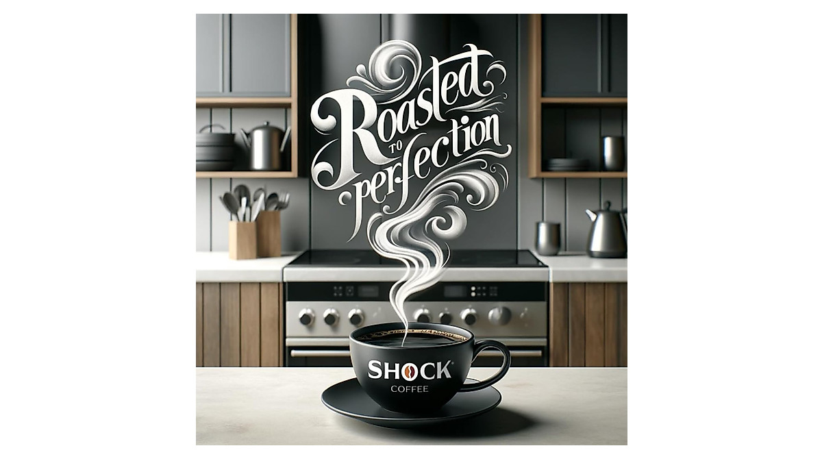 Shock Coffee Bold Arabica Medium-Dark Roast Whole Beans