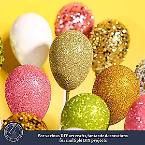 Extra Fine Glitter, 150g/5.29oz Resin Glitter Powder, Fine Glitter for Crafts, Bulk Metallic Craft Glitter for Resin, Nail, DIY Glitter Tumbler Painting Art Craft, LEOBRO Champagne Gold Glitter