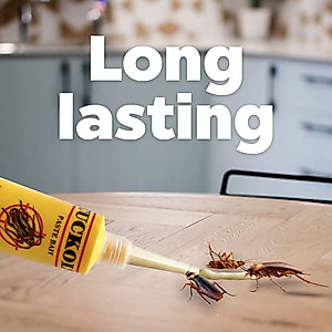 Cuckol Bait Ready to use, Kills All Cockroaches Including The German one, odorless, Safe use for People and Pets, Natural attractants Placed in Kitchen and Furniture, Long time Without Cockroaches