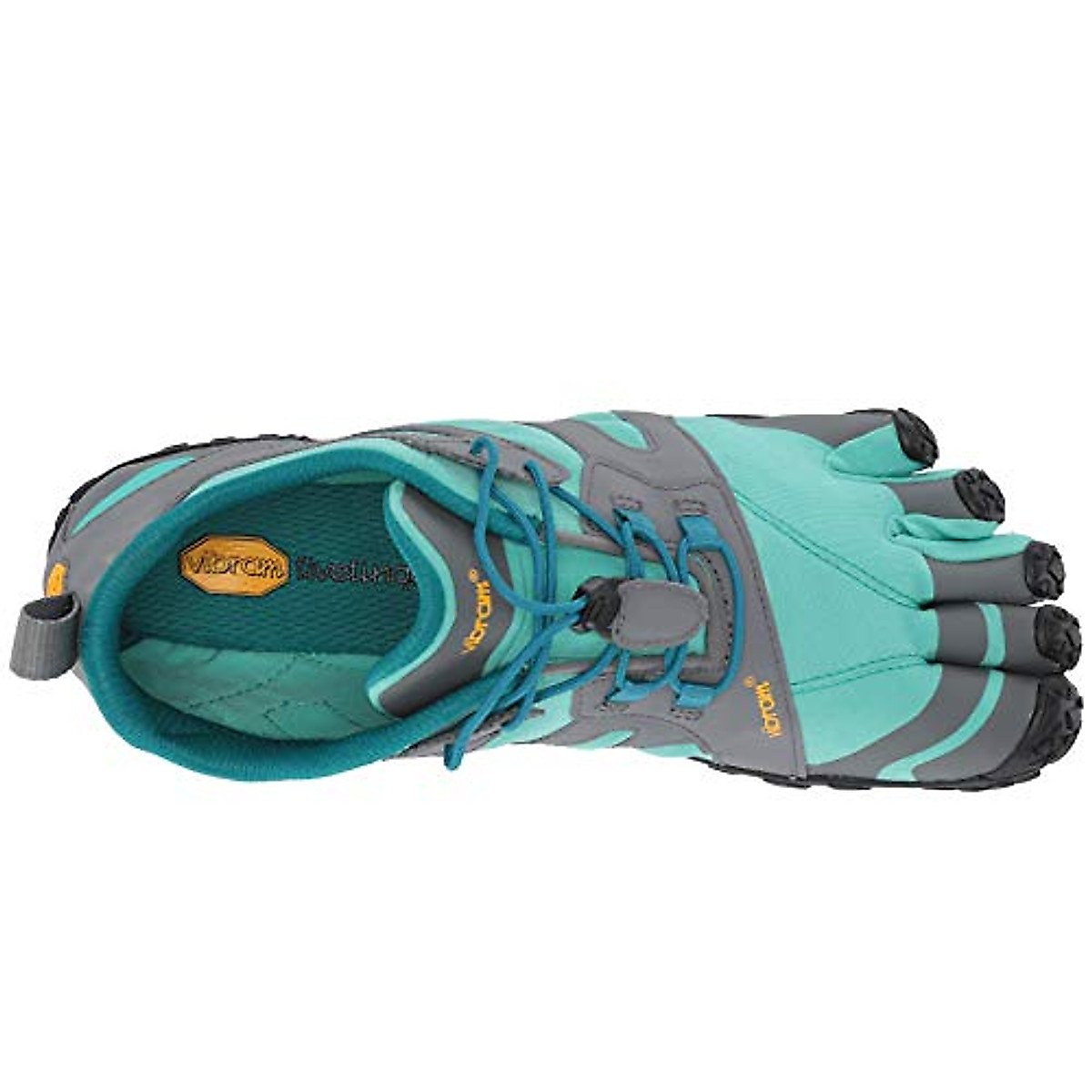 Vibram Women's Low Sneakers, Blue Green, 7 US