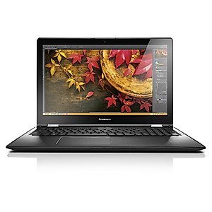 Lenovo Flex 3-1580 15.6" Convertible Notebook, HD Touchscreen, Intel Core i5-6200U 2.3GHz Dual-Core, 128GB Solid State Drive, 4GB DDR3, 802.11ac, Bluetooth, Win10Pro