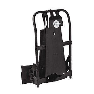 Flame King Propane Torch Kit Heavy Duty Weed Burner, 500,000 BTU with Flint Striker, with 10-ft Hose Regulator Assembly & YSNBKPK-AF Alice Pack Frame Backpack for 10LB Propane Tank, Black