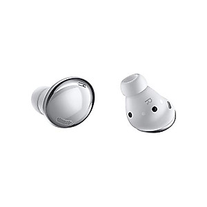 SAMSUNG Galaxy Buds Pro, Bluetooth Earbuds, True Wireless, Noise Cancelling, Charging Case, Quality Sound, Water Resistant, Phantom Silver (US Version)