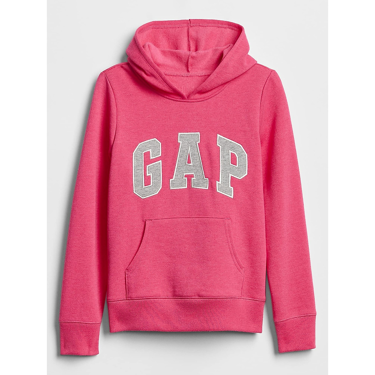 GAP Baby Girls Logo Hoodie Sweatshirt, Pink Jubilee Nylon on, XX-Large US