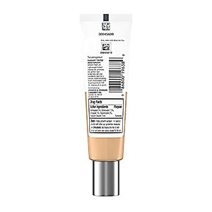Neutrogena Healthy Skin Radiant Tinted Facial Moisturizer with Broad Spectrum SPF 30 Sunscreen Vitamins A, C, & E, Lightweight, Sheer, & Oil-Free Coverage, Sheer Fair 20, 1.1 fl. oz