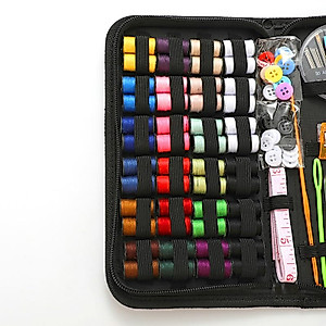 IRDFWH Cotton Thread Sewing Kit Home DIY Portable Sewing Tools Set Home Sewing Box