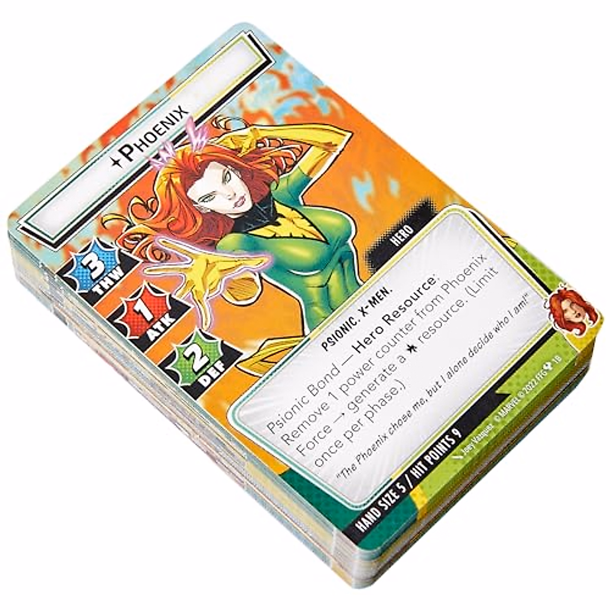 Marvel Champions The Card Game Phoenix HERO PACK - Superhero Strategy Game, Cooperative Game for Kids and Adults, Ages 14+, 1-4 Players, 45-90 Minute Playtime, Made by Fantasy Flight Games