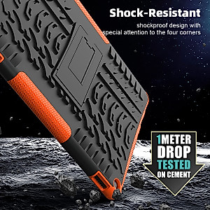 ROISKIN Kickstand Case for 2021 Release Tablet 10 & 10 Plus Case 11thgeneration Without Screen Protector, Not for 10 inch iPad TCL Samsung