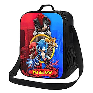 Hkazryut Cartoon 3pcs Backpack Set Casual Travel Backpack Anime Sports Backpacks 04