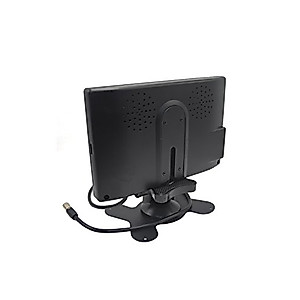 HD Car Monitor Padarsey 7" HD 800×480 LED Backlight TFT LCD Monitor for Car Rearview Cameras, Car DVD, Serveillance Camera, STB, Satellite Receiver and Other Video Equipment