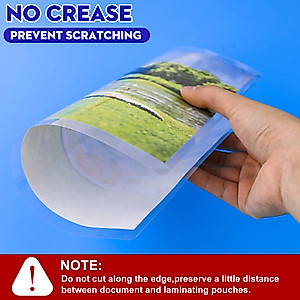 CAREGY Thermal Laminating Pouches, 200 Pack Laminating Sheets, 3 Mil, 9 x 11.5 Inches Lamination Sheet Paper for Laminator, Clear, Letter Size, Office and School Supplies