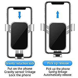 LUNQIN Car Phone Holder for 2013-2018 BMW 3 Series 3GT 320i 330i and 2014-2020 BMW 4 Series 430i 440i F30 F32 [Big Phones with Case Friendly] Auto Accessories Interior Decoration Mobile Phone Mount