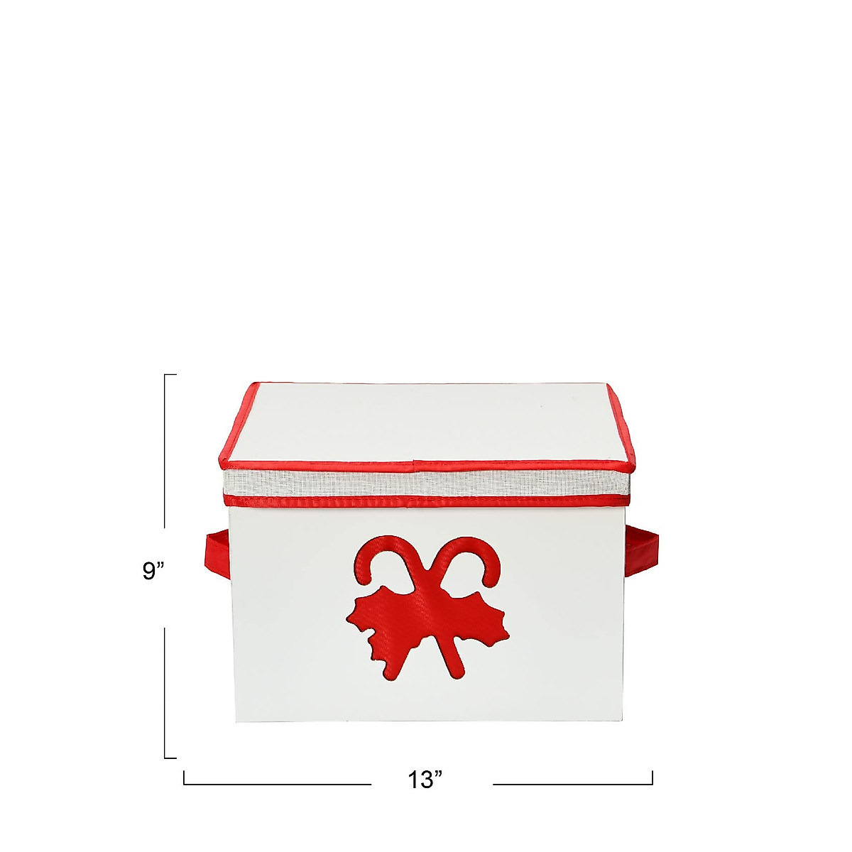 Household Essentials Holiday Storage Box, Medium, Green Tree