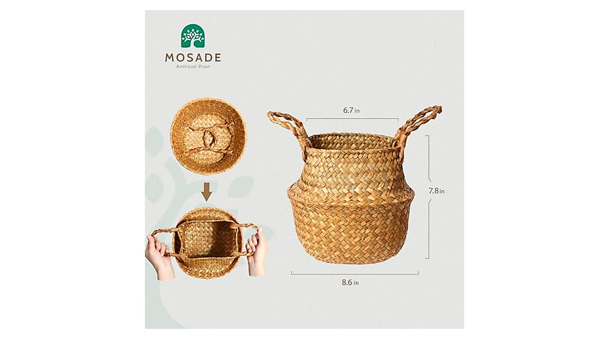 MOSADE 4FT Artificial Bird of Paradise Plant for Home Decor