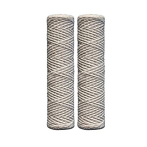 Compatible for Smart Pack, GE FXWSC Universal Whole House Sediment String Wound Water Filter Cartridge by CFS