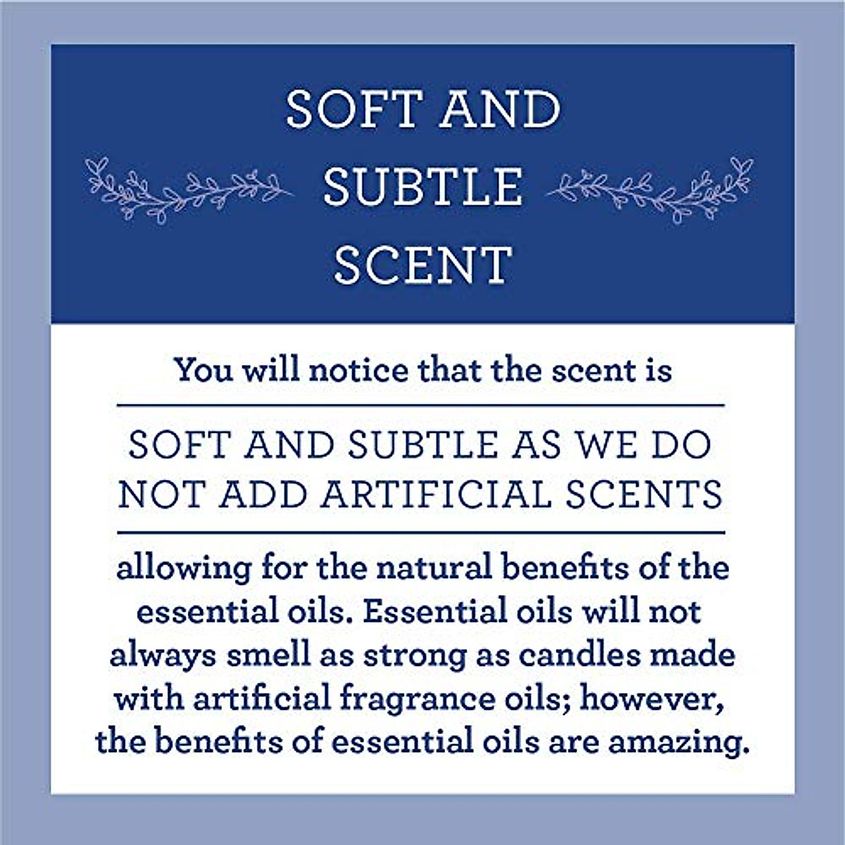 Our Own Candle Company Soy Wax Aromatherapy Candle, Simply Peppermint, 6.5 Ounce