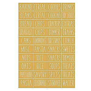 Talented Kitchen 8 Piece Metal Basket Labels Clip On Holders with 40 Labels for Kitchen Storage, Black Label Clips for Storage Bins