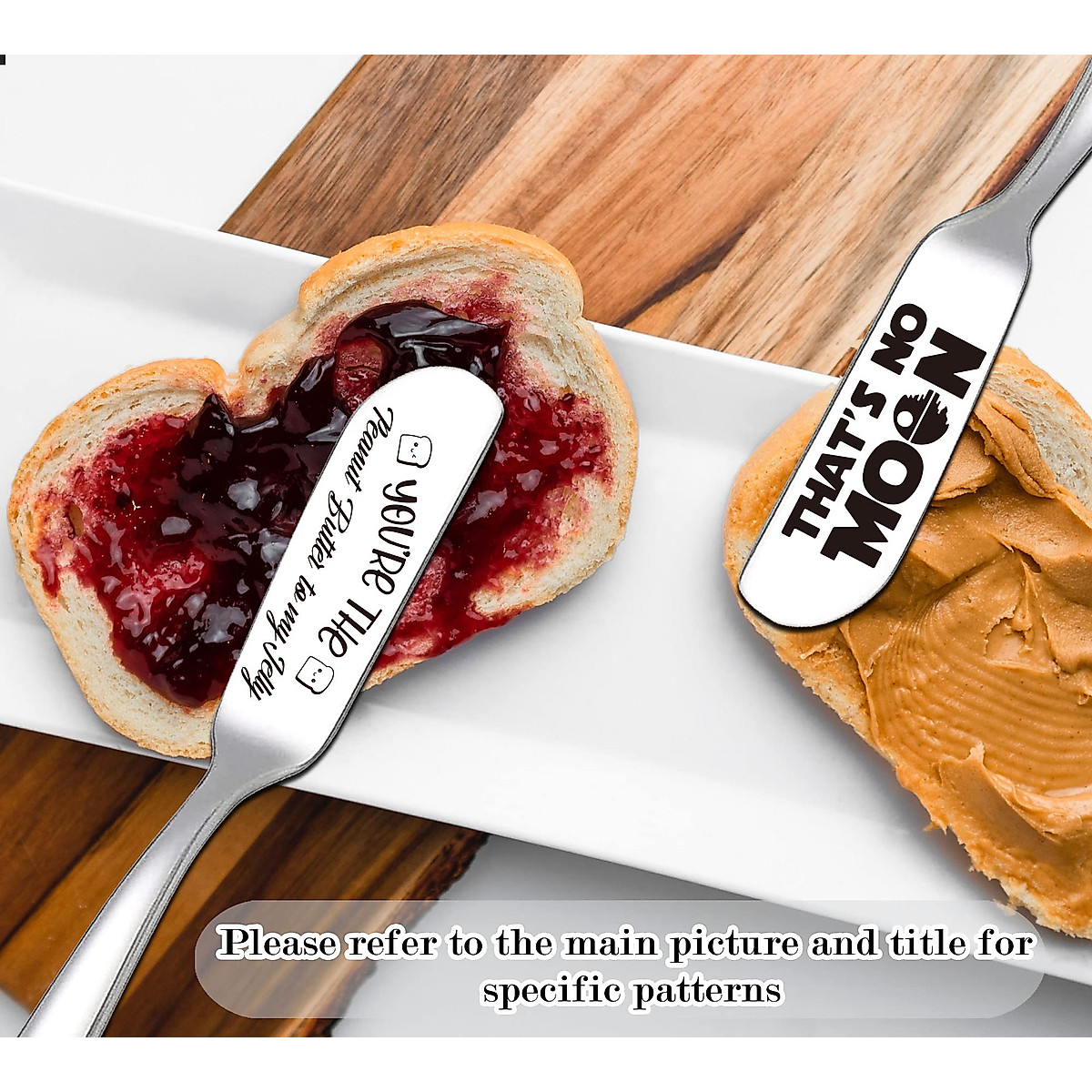 The Only Thing Better Than Butter Is More Butter Funny Butter Knife, Engraved Stainless Steel Peanut Butter Spreader Cream Cheese Knives, Novelty Anniversary Christmas Gifts for Bread Toast Lover