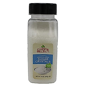 Chef's Select White Sugar Crystals 14oz - Value Size