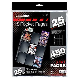 Ultra PRO Silver Series 18-Pocket Pages (25 ct.)