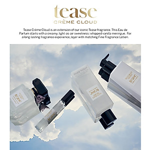 Victoria's Secret Tease Crème Cloud Eau de Parfum Rollerball, Notes of Vanilla Meringue, Santal Flower & Sheer Amber, Travel Size Mini Perfumes for Women (0.23 oz)