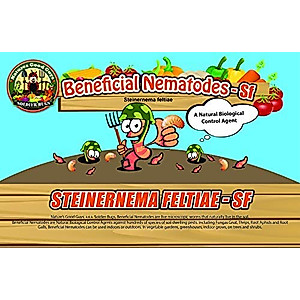NaturesGoodGuys - Beneficial Nematodes Steinernema Feltiae - SF (5 Million)
