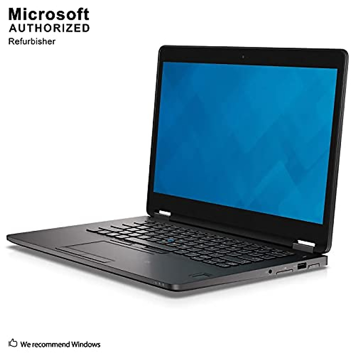 Dell Latitude E7470 14 inches HD, Core i5-6300U 2.4GHz, 16GB RAM, 512GB Solid State Drive, Windows 10 Pro 64Bit (Renewed)