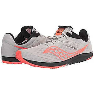 Saucony Women's Kilkenny XC9 Flat Cross Country Running Shoe, Fog/Black/Vizi, 8.5