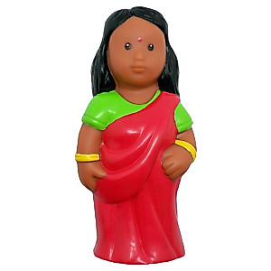 Get Ready Kids Around The World Figures, Set of 8, 5", Multicolor (621)